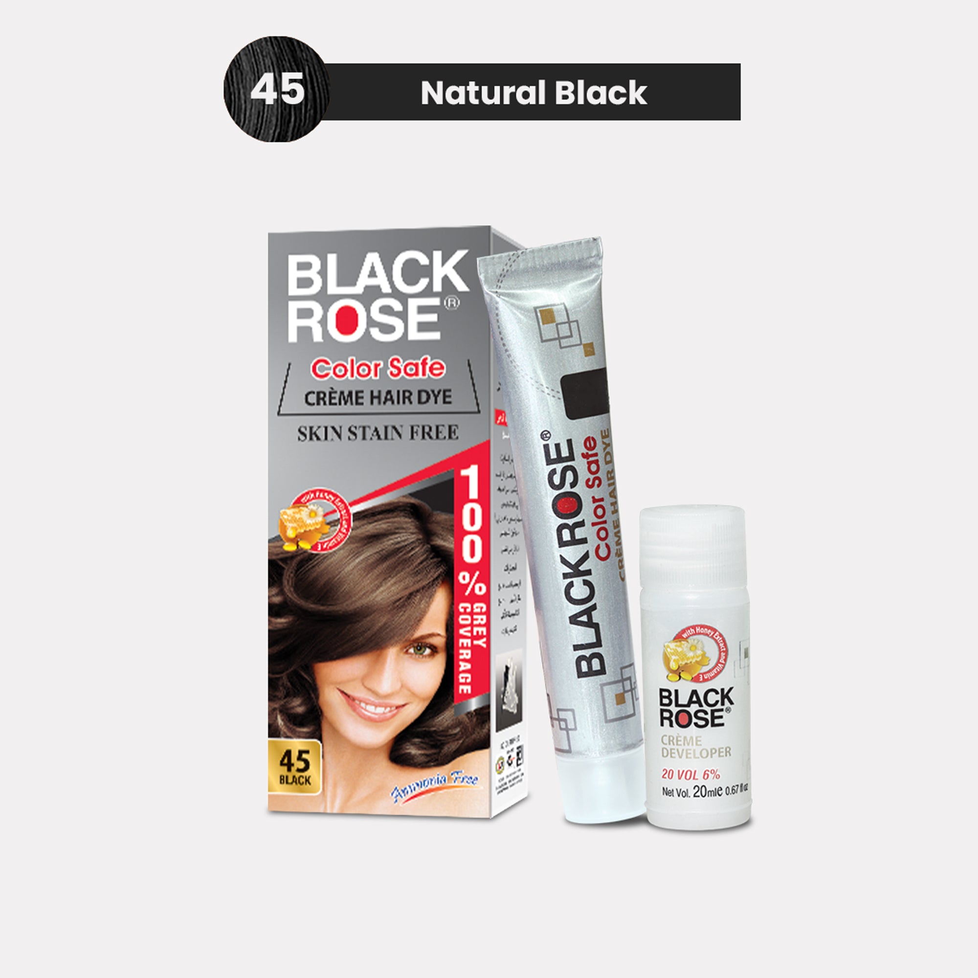 Color Safe Hair Color 9153495892197 – Black Rose